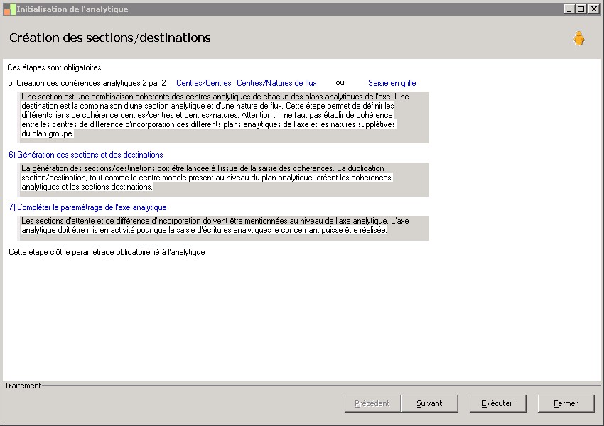 Initialisation de l'analytique